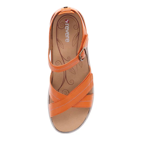 Revere Lucea Rustic Orange Womens Shoes – theshoeoutletstore