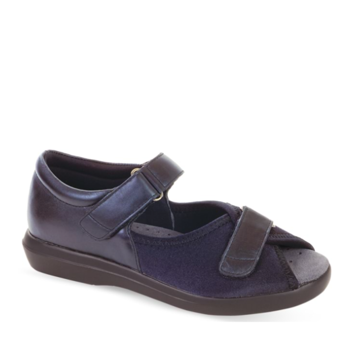 Propet Pedwalker 6 Navy – theshoeoutletstore